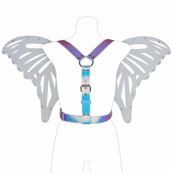 IRIDESCENT BUTTERFLY WINGS HARNESS – Creative Male