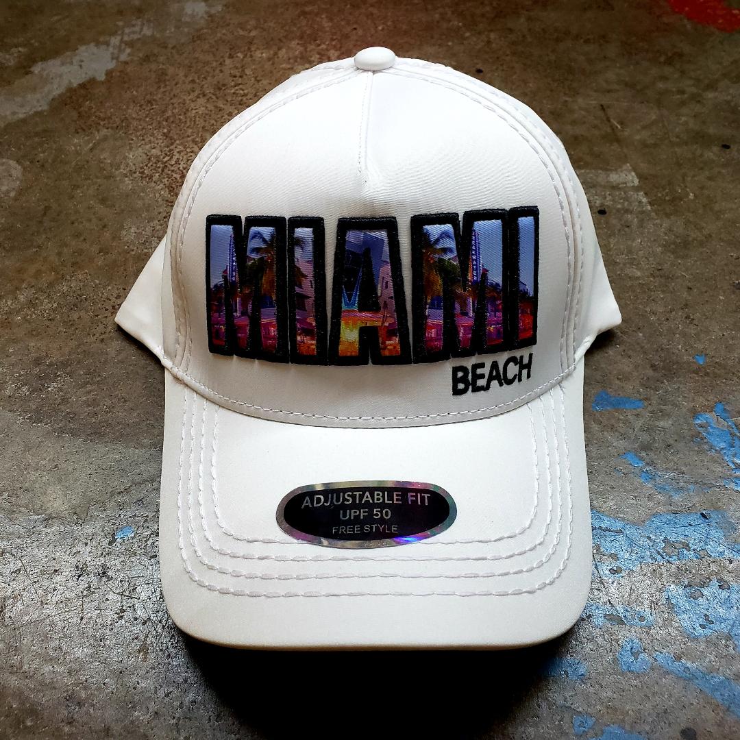 MIAMI BEACH BASEBALL CAP – Creative Male