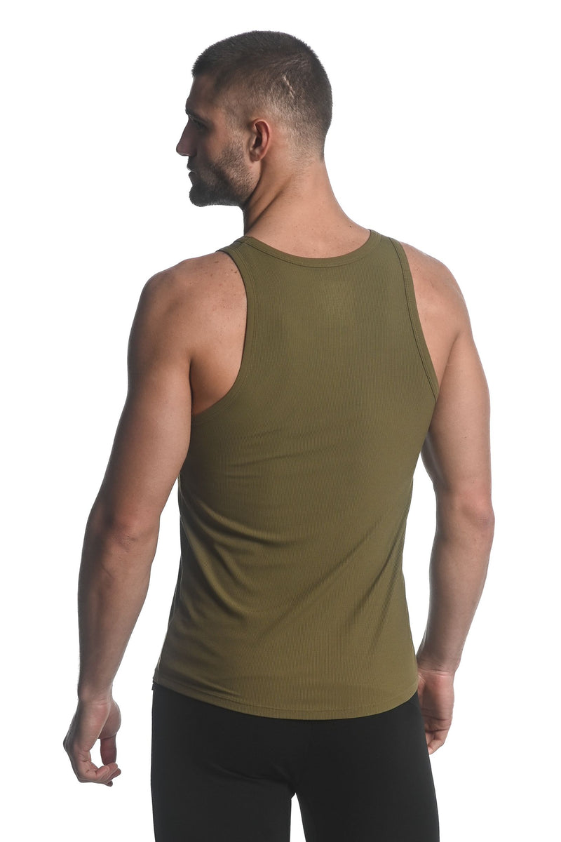 RIB MODAL TANK – Creative Male