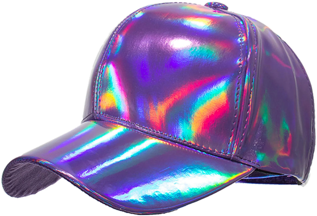 METALLIC BASEBALL CAP – Creative Male